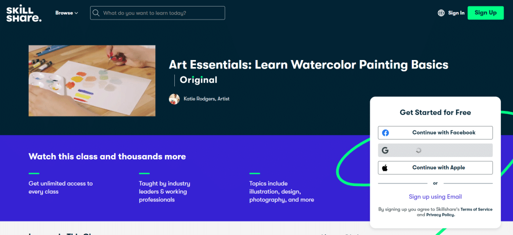10 Free Online Watercolor Courses & Classes - The Fordham Ram
